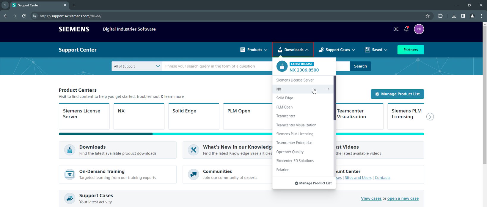 Software Downloads - Siemens Support Center