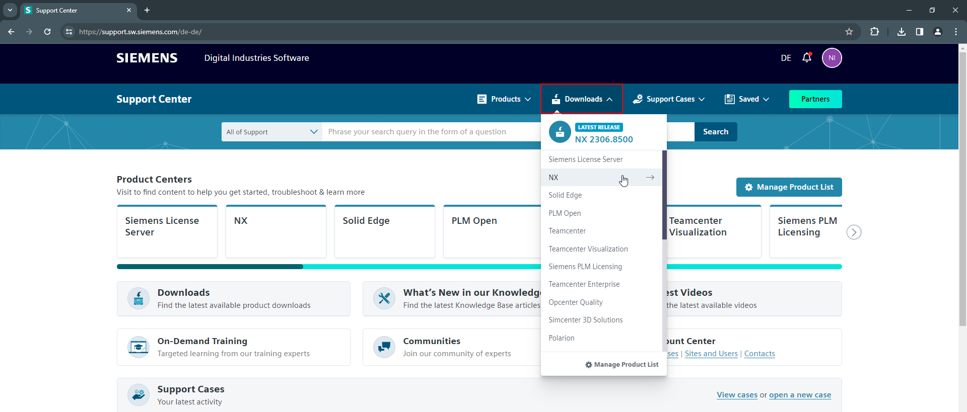 Software Downloads - Siemens Support Center