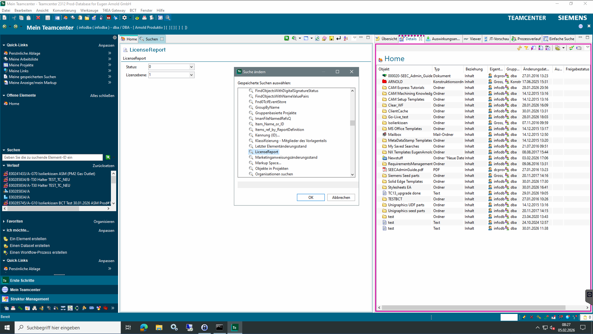 Office Integration: öffnen WORD aus AW geht nicht