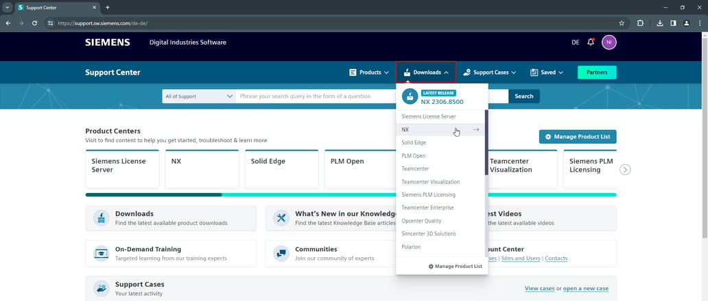 Software Downloads - Siemens Support Center
